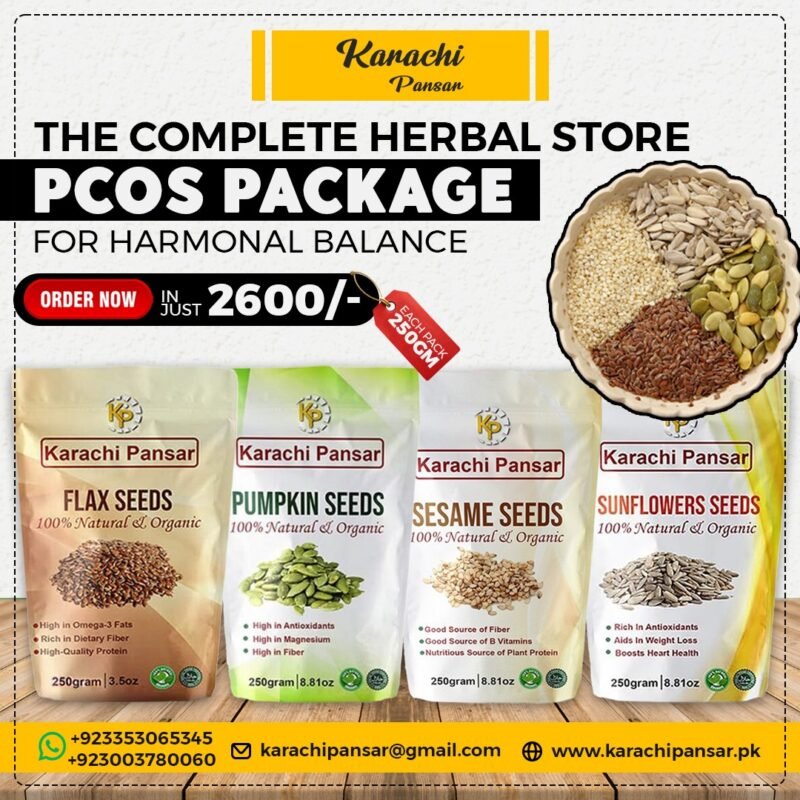 Nutrient Rich PCOS Blend Bundle 100gm Each - Karachi Pansar