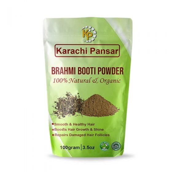Brahmi Booti Powder - 100gm - Karachi Pansar