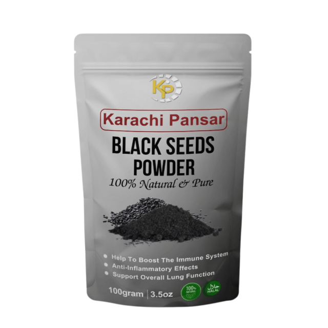 Black Seeds Powder 100g - Karachi Pansar